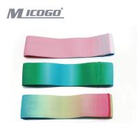 China Wholesale Gym Accessories Exercise Booty Bands Elastic Custom Printed Fabric Hip Resistance Bands for sale