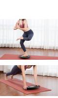 China BSCI Factory Custom Logo 36cm Fitness Plastic Wobble Trainer Balance Board for Body Exercise for sale