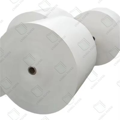 China Light Weight Coated Paper LWC Paper 52-80gsm Rolls for Magazines Advertising for sale