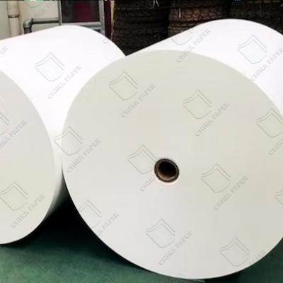 China Custom PE Coated Cup Stock Paper Board 150gsm to 350gsm Sheets Reels Food Packaging for sale