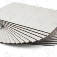 China 300-1000gsm Grey Chip Board Sheet Smooth Surface High Stiffness For Packaging Box for sale