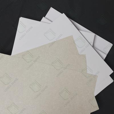 China 230-450gsm Duplex Board With Grey Back , White Back Duplex Board For Printing Packaging for sale