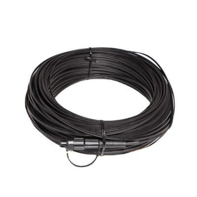 China FTTA Fiber Optic Outdoor Mini SC APC Pre Connectorized Fiber Optic Drop Cable for sale