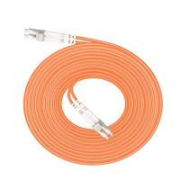 China Fiber Optic Patch Cables Duplex 3.0mm PVC SC UPC - SC UPC OM2 Orange for sale