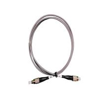 China Simplex 3.0mm LSZH  FC PC - FC PC Singlemode G657A1 Armored Fiber Patch Cord for sale