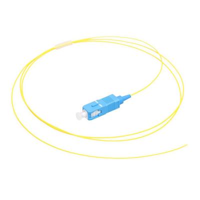 China Simplex 0.9mm PVC LSZH OFNR SC UPC-SC UPC Singlemode G657A1  Pigtail for sale