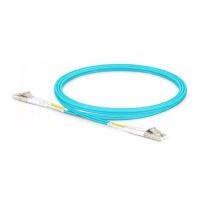 China Duplex 3.0mm 2.0mm PVC LSZH OFNR LC PC-LC PC Multimode  OM3  Fiber Patch Cord for sale
