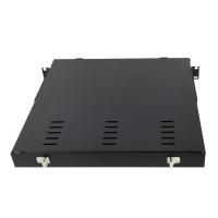 China 144 Cores MTP MPO Fiber Cassette Enclosure OS2 Fiber Black Color rack mounted for sale
