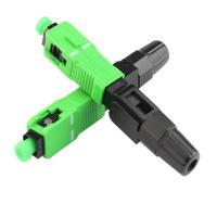 China Field Termination FTTH Fast Connector SC APC UPC Fiber Optic Quick Connector for sale