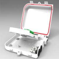 China FTTH Fiber Optic Terminal Box Distribution Waterproof IP65 1x8 1x16 Splitter PC ABS for sale