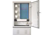China CFOFC Telecom Fiber Optic Terminal Box 144 288 576 Cores SMC Outdoor Fiber Optic Splice Cabinet for sale