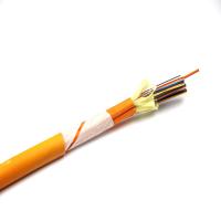 China GJFJU 24-144core SM/MM  Tight Buffer Indoor Fiber Optic Cable PVC/TPU/LSZH Sheath for sale