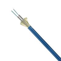 China GJSFJBV Duplex Double Tube Armored  Fiber Optic Cable  2 Core  PVC/LSZH for sale