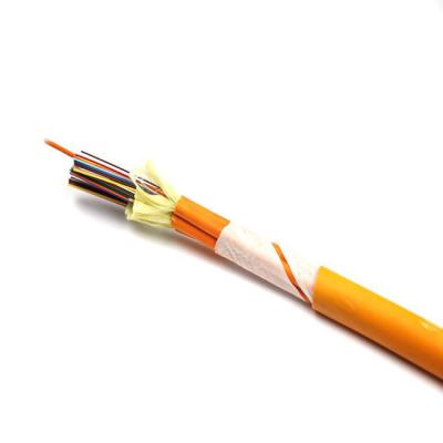 China GJFJV Indoor 24 core OM1 OM2 OM3 breakout cable PVC LSZH Jacket for sale