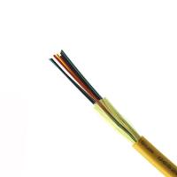 China GJFJH single mode optical fiber 0.9mm Tight Buffer Indoor Fiber Optic Cable PVC/TPU/LSZH Sheath for sale