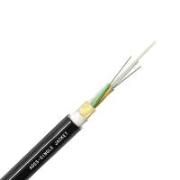 China 12-144 Core ADSS All Dielectric Self Supporting Aerial Cable PE/AT Outer Sheath for sale