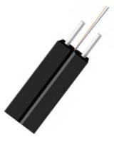 China 1KM 2 Core indoor ftth drop cable GJFXH FRP LSZH 2.0*3.0mm Communication Optical Fiber Cable for sale