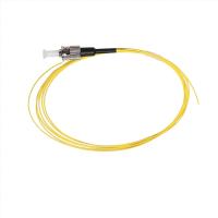 China ST UPC Optical fiber pigtail Simplex 0.9mm Tight Buffered PVC G652D OS1 for sale