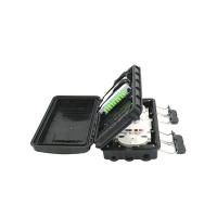 China 1x8 PLC Splitter 24 Port Fiber Termination Box Waterproof IP65 for sale