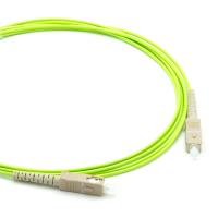 China fiber patch cord multimode Simplex 3.0mm  LSZH  SC PC - SC PC OM5 2m for sale