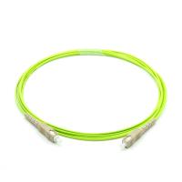 China fiber patch cord multimode Simplex 3.0mm  LSZH  SC PC - SC PC OM5 2m for sale