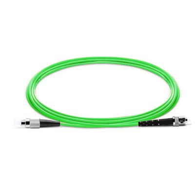 China FTTH FC Patch Cord Fiber Optic Simplex 3.0mm 2.0mm LSZH OFNR Multimode  OM5 for sale
