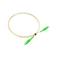 China FTTH Optical Fiber Patch Cord Simplex SC To SC G657A2 Ivory Color for sale