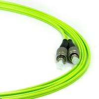 China 3.0mm PVC LSZH OFNR FC UPC - FC UPC Multimode  OM5 Patch Cord Manufacturer for sale