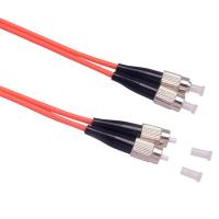 China Duplex Fiber Optic Patch Cord 2.0mm LSZH FC UPC - FC UPC Multimode  OM1 for sale