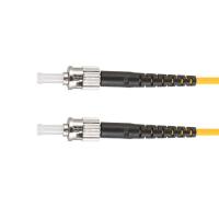 China Simplex 3.0mm  PVC LSZH OFNR ST - ST Singlemode Fiber Patch Cord for sale