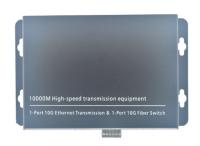 China 10G Unmanaged Media Converter SFP+ RJ45 Fiber Media Converter 5 - 20V for sale