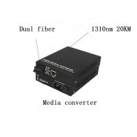 China Multi Mode SFP Fiber Media Converter 10 100 1000M RJ45 for sale