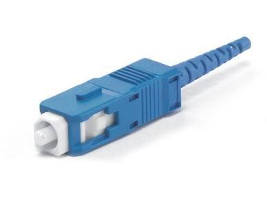 China Customized SC UPC Fiber Optic Connector 2.0mm 3.0mm  0.9mm 0.3dB for sale
