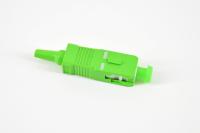 China SC APC Fiber Optic Connector 0.9mm 2.0mm 3.0mm for sale