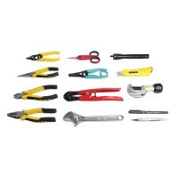 China fTTH Pro's Fiber optic Fusion Splicing Tool Kit box Black Construction clean Multi-in-one Fiber Optic Equipment In stock for sale