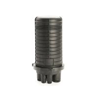 China IP68 Fiber Optic Splice Closure Black Direct Burial Fiber Splice Closure for sale
