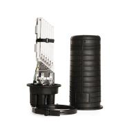 China IP68 Fiber Optic Splice Closure Black Direct Burial Fiber Splice Closure for sale