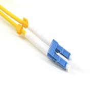 China Lc Upc To Sc Upc Singlemode Duplex LSZH OS1 Fiber Optic Patch Cable for sale