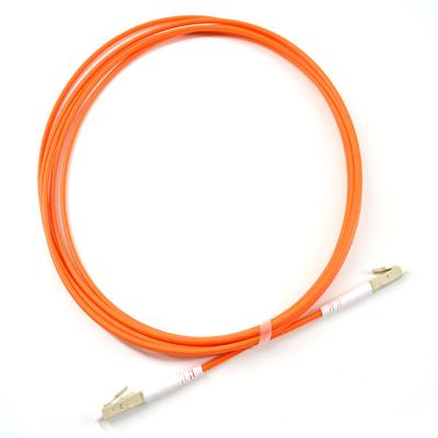 China Fiber Optical Patch Cord Duplex 3.0mm 2.0mm LSZH LC UPC-LC UPC Multimode  OM2 for sale