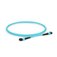 China Multimode MPO MTP fiber Patch Cord fibra multimode OM3 8 Core 50um 125um for sale