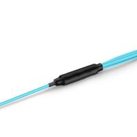 China Blue Mpo Fiber Patch Cord Om3 2.0mm 3.0mm Breakout Lc Connector Cable Assembly for sale