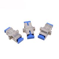 China SC To SC Quick Connect Fiber Optic Connectors Simplex Metal FTTH Optical Fiber Fast Connector for sale