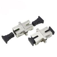 China SC To SC Quick Connect Fiber Optic Connectors Simplex Metal FTTH Optical Fiber Fast Connector for sale
