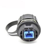 China SC LC MPO IP67 ODVA Connector Bulkhead Inline Adapter for sale
