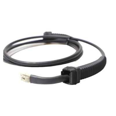 China Outdoor FTTA CPRI Patch Cord Waterproof NSN Boot LC Duplex Multimode 7.0mm for sale