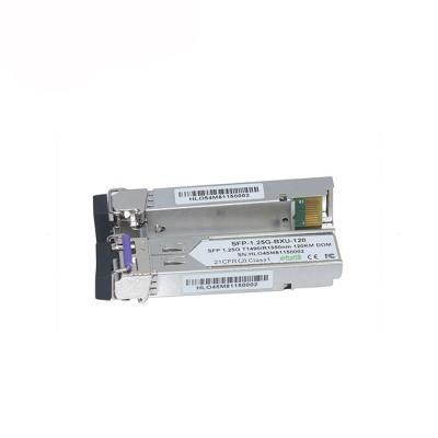 China Tx SFP Bidi 120km TX1490nm/RX1550nm 1.25G SFP Module TX1550nm/RX1490nm for sale
