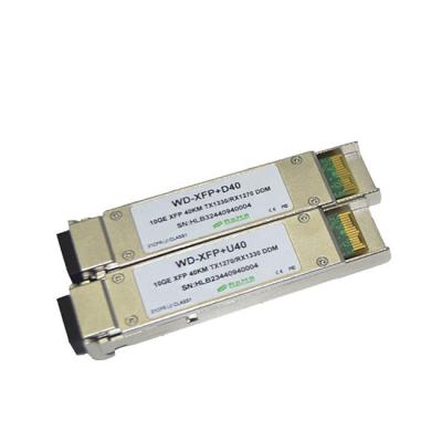 China Optical Transceivers XFP Bidi 80km Tx1490nm Rx1550nm Single LC With DOM for sale