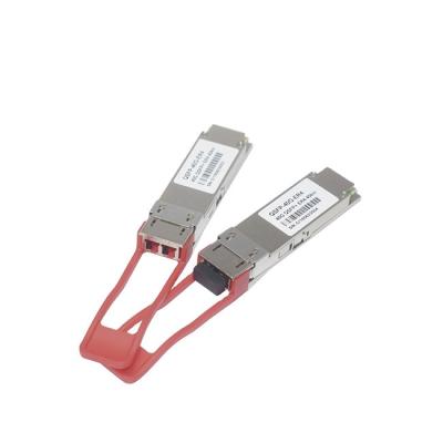 China SMF 40G QSFP+ ER4 40km 1310nm DOM Optical Transceiver Module Dual LC for sale