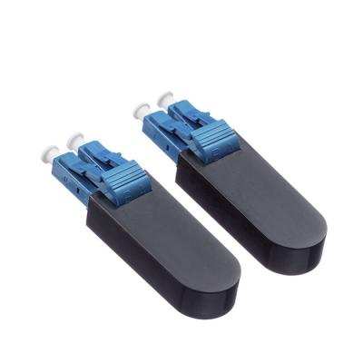 China LC Multimode Fiber Optic Loopback Adapter Low Insertion Loss for sale