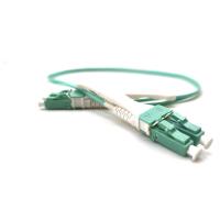 China Duplex 3.0mm 2.0mm  PVC LSZH LC PC Multimode  OM3  Polarity Switchable Uniboot for sale
